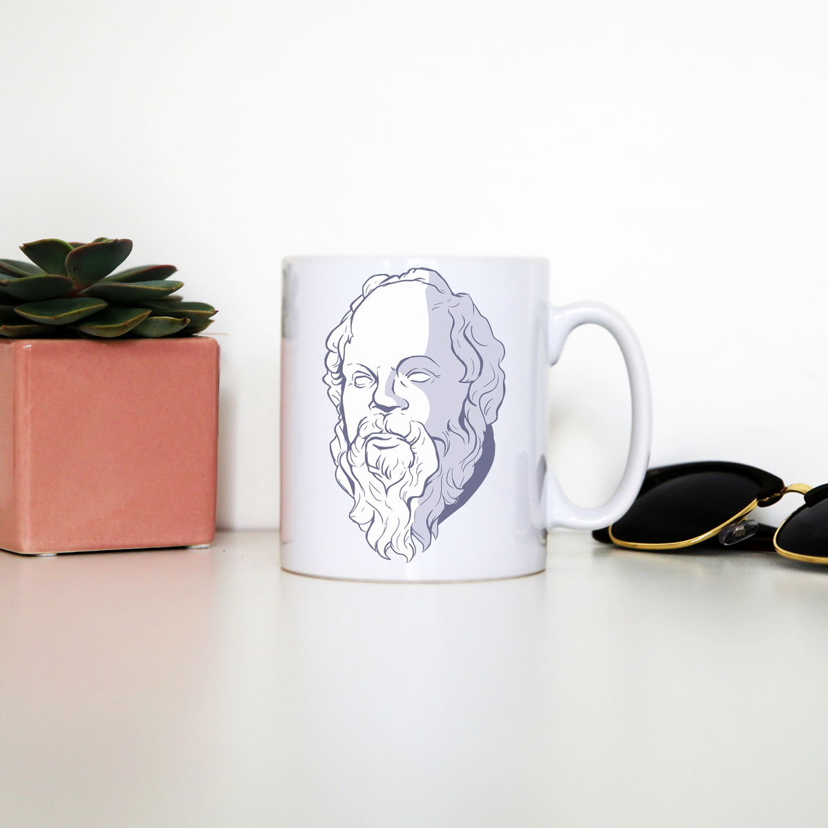 Socrates mug coffee tea cup– Graphic Gear