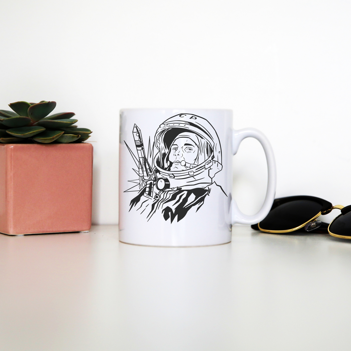 Yuri gagarin mug coffee tea cup– Graphic Gear