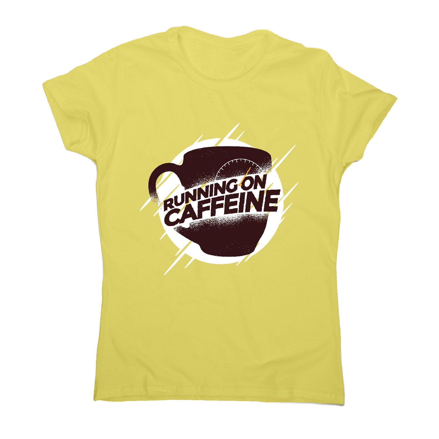 Running on caffeine - coffee women's t-shirt– Graphic Gear